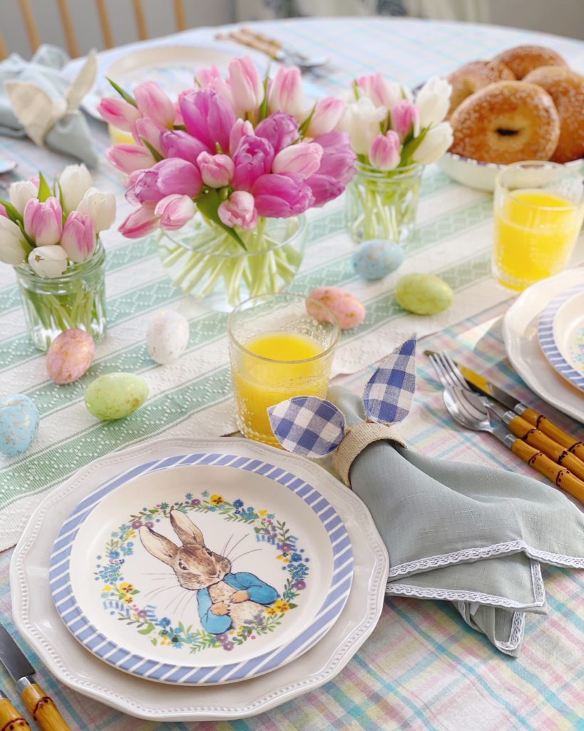 A Spring-Inspired Easter Table. - DomestikatedLife